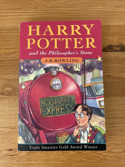 HARRY POTTER AND the Philosopher's Stone Paperback Book 1st Edition ...